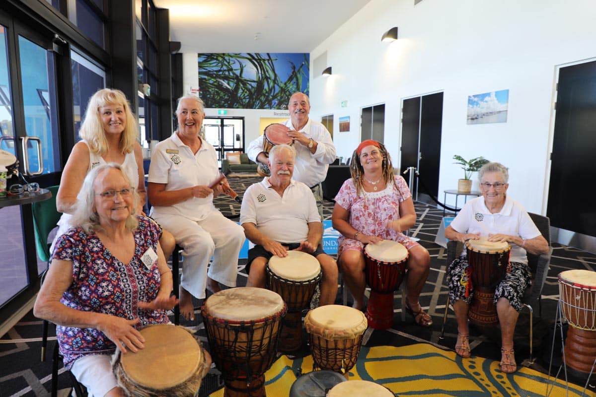 In Our Group With Unity Drummers Bundaberg Now Delivers Free Good News